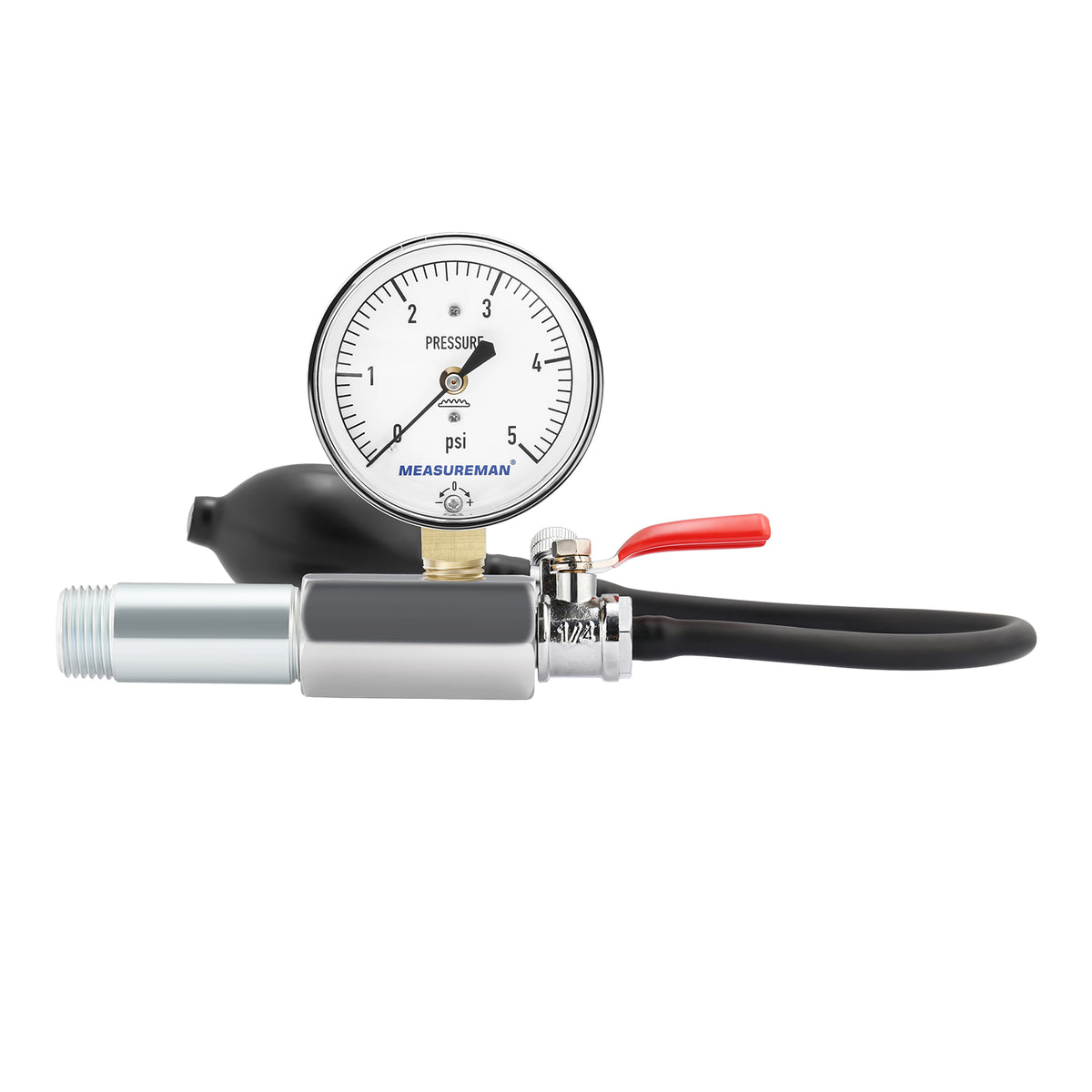 MEASUREMAN Low Pressure Gas Test Kit: Gas Line Pressure Test Kit, Gas ...