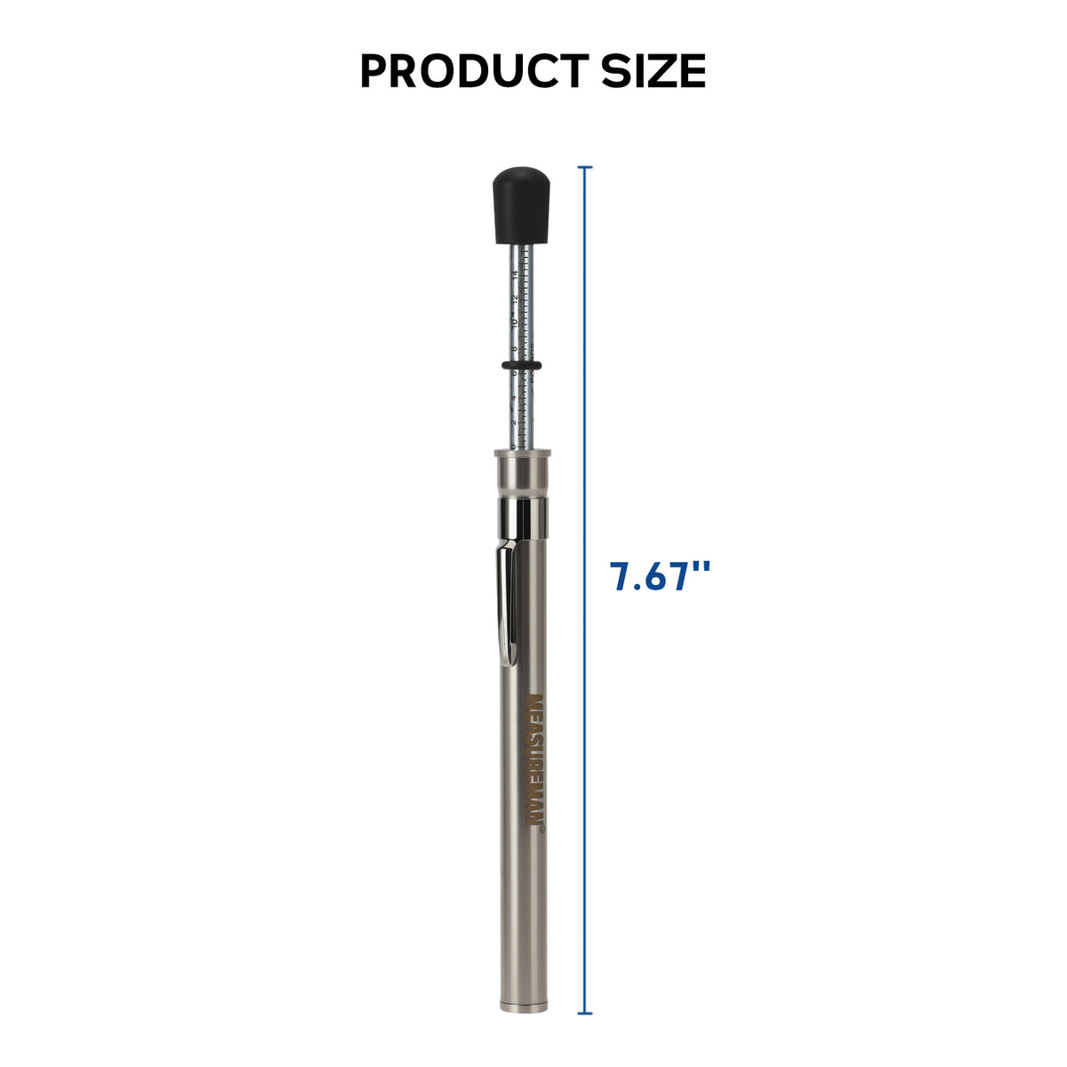 MEASUREMAN Door Force Gauge, 0-35 Lbs & 16kg Dual Scale, with Stainles ...